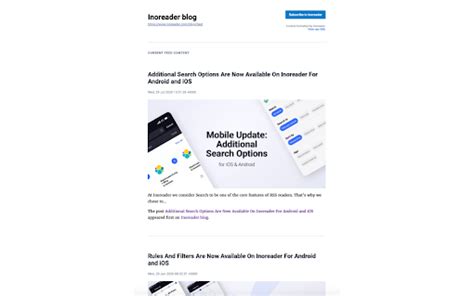 Rss Reader Extension By Inoreader Free Download