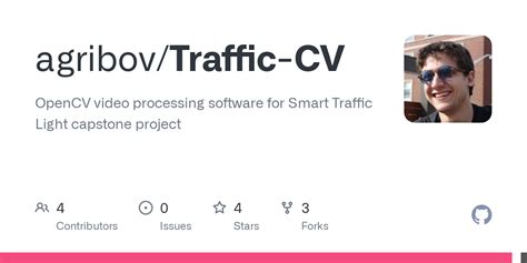 GitHub Agribov Traffic CV OpenCV Video Processing Software For Smart Traffic Light Capstone