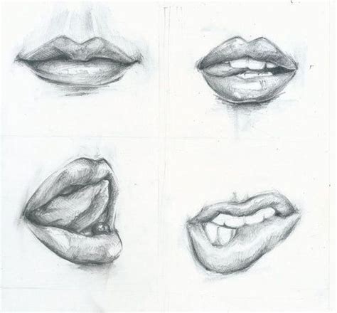 Lips Bite Lick Smurk Art Pinterest Lip Biting Drawings And Drawing Challenge