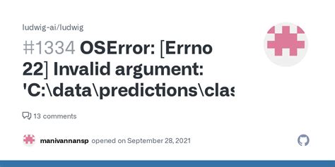 Oserror Errno 22 Invalid Argument Cdatapredictionsclass