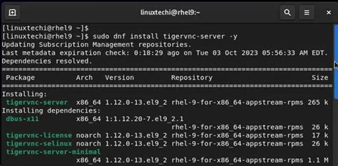 How To Install And Configure Vnc Server On Rhel 9