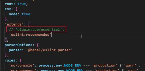 如何关闭vue 里的eslint Kira的学习笔记 博客园