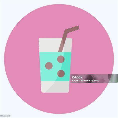 아이콘 흐릿한 물 음료 기호에 적합합니다 플랫 스타일 편집 가능한 간단한 디자인 디자인 템플릿 벡터 간단한 기호 그림 구에 대한 스톡 벡터 아트 및 기타 이미지 Istock