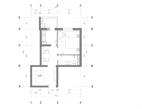 北京朝阳区望京南湖东园简约风格60平米设计方案 装信通网