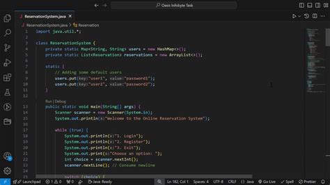 Gaurav Singh On Linkedin Oasisinfobyte Oasisinfobyte Javainternship Reservationsystem
