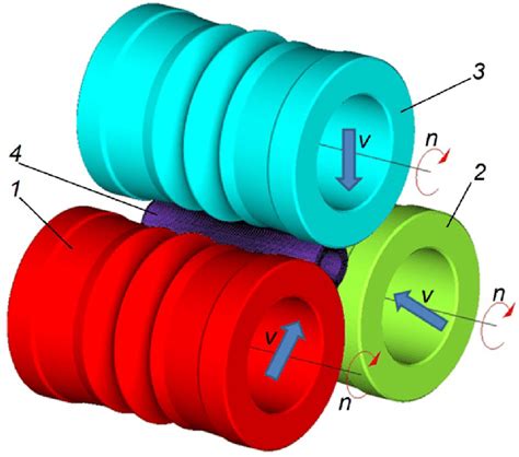 Applied In Fem Simulations Geometrical Model Of The Ball Pins Forging