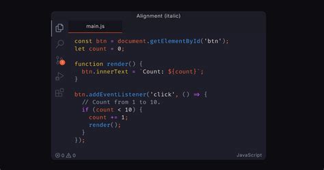 Alignment Theme By Natixco Vs Code Themes