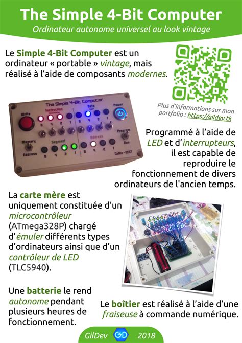The Simple 4 Bit Computer Gildev