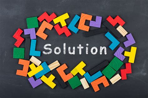 비즈니스 창의적인 아이디어 개념비문 및 칠판에 퍼즐 블록 동업에 대한 스톡 사진 및 기타 이미지 동업 리더십 맞물린