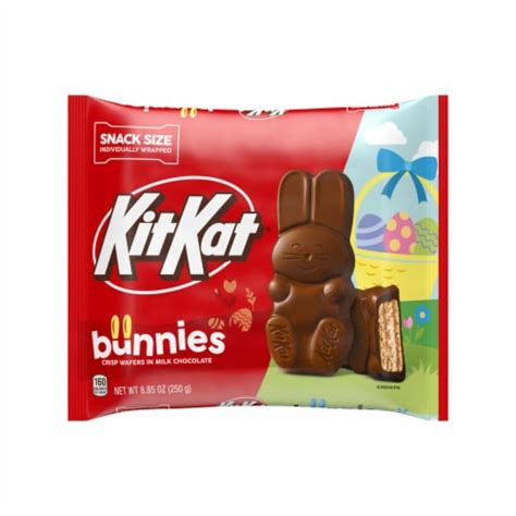 Kit Kat® Milk Chocolate Wafer Snack Size Bunnies Easter Candy Bag 8 85