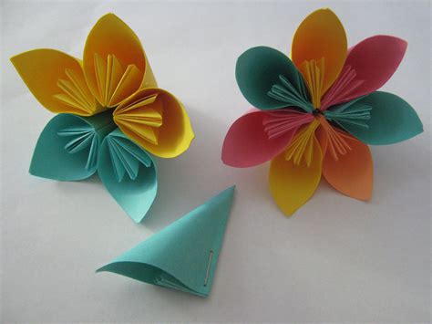 Origami Origami Flower Tutorial Easy Origami Flower Origami