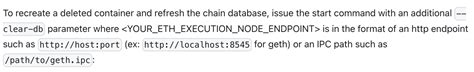 I Wanna Run A Beacon Node Using Docker Prysm And Geth But There Is A