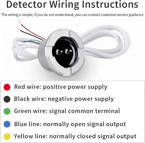 China Newest Wired Water Sensor Relay Dry Contact Signal Output Water