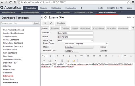 Building Process Flow Dashboards In Acumatica