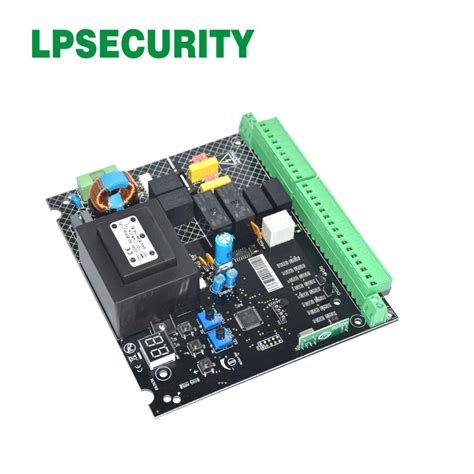 LPSECURITY Dual Swing Gate Opener Motor Pcb Circuit Board Controller Card Control Unit For