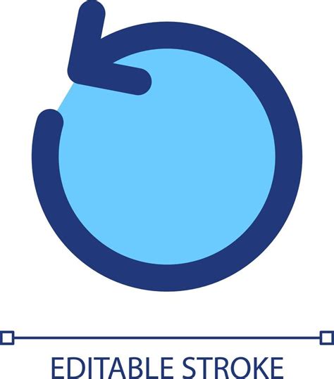 Turn Pixel Perfect Rgb Color Ui Icon Refresh Rotating Arrow Counter Clockwise Simple Filled