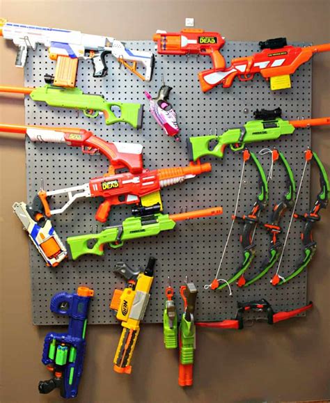 How To Build A Nerf Gun Wall {with Easy To Follow Instructions }