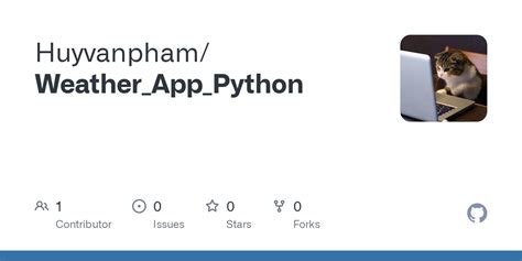 Github Huyvanphamweatherapppython