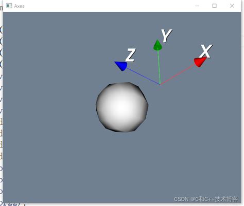 Vtk：绘制轴axes用法实战vtkaxes Csdn博客