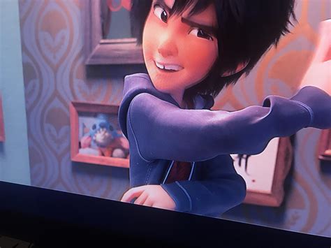 In Big Hero 6 You Can See Their Cat In A Stitch Costume Rmoviedetails