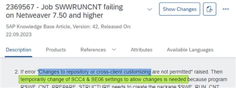 Solved Scc4 Vs Se06 Sap Community