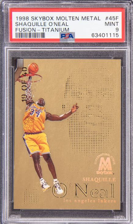10 Most Valuable Shaquille Oneal Basketball Cards