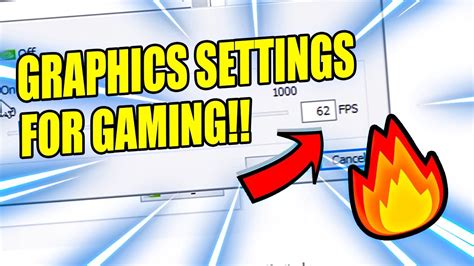 Settings Graphics