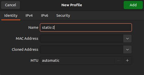How To Set A Static Ip Address In Ubuntu