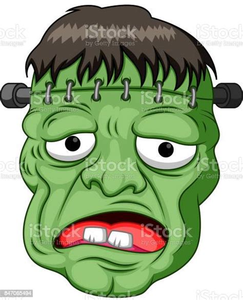 프랑켄슈타인 헤드 말풍선이 있는 프랑켄슈타인에 대한 스톡 벡터 아트 및 기타 이미지 프랑켄슈타인 10월 공포 무서움