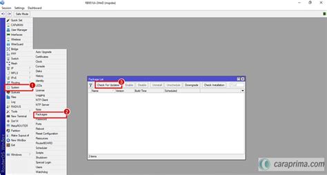 Cara Upgrade Routeros Mikrotik Secara Otomatis Atau Manual Cara Prima