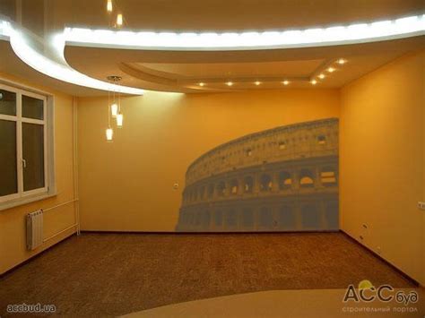 Фотогалерея потолков из гипсокартона Потолок Дом АССбуд — строительный портал