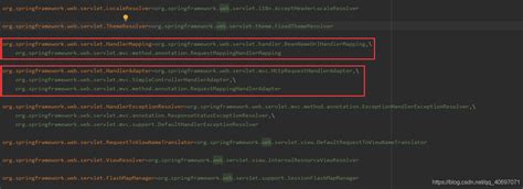 Spring 源码解析——springmvc 源码解析（初探 Handlermapping、handlerexecutionchain 和