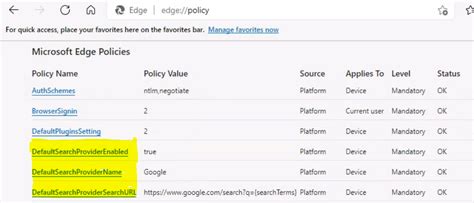 Easily Set Microsoft Edge Default Search Engine Using Intune Htmd Blog