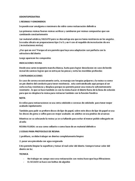 Odontopediatria Pdf Agua