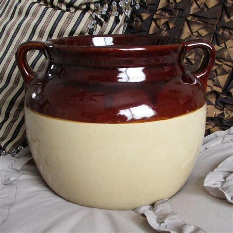 Large Vintage Crock In 2025 Vintage Crock Crock Stoneware Crocks