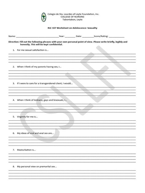 Ws Sexuality Adolescence Pdf Interpersonal Relationships Sex