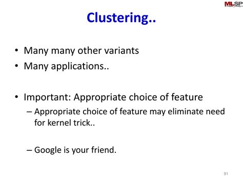 ppt machine learning for signal processing clustering powerpoint