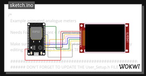 Esp32 Tft Espi Test Copy Wokwi Esp32 Stm32 Arduino Simulator