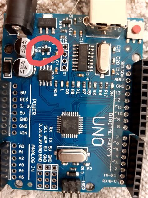 One Of My Arduino Unos Chip Burnt Out Arduino Clone Motors
