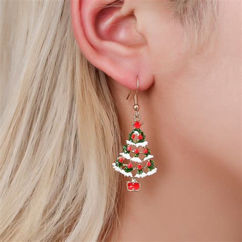 Ohrringe Für Frauen Schmuck Weihnachten Ohrringe Vicedeal