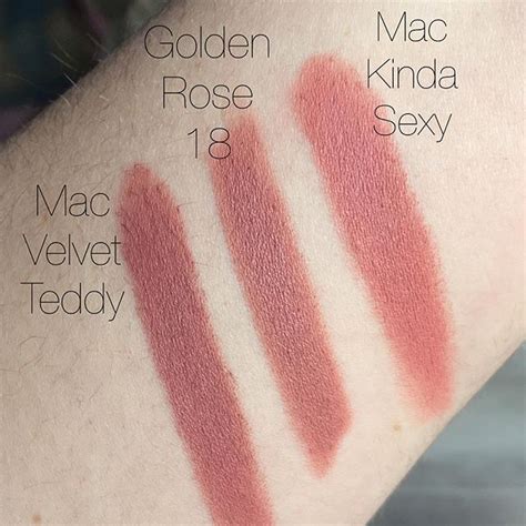 Mac Kinda Sexy Vs Velvet Teddy