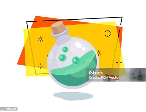 독이 있는 유리 플라스크 현실적인 벡터 일러스트 레이 션 건강관리와 의술에 대한 스톡 벡터 아트 및 기타 이미지 건강관리와 의술 과학 독성 물질 Istock