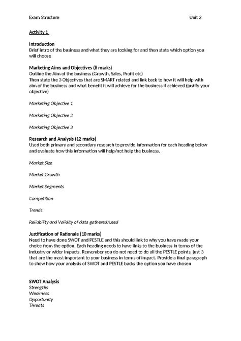 Unit 1 Assignment 3 P7 Checklist Innovation And Enterprise Impact Studocu