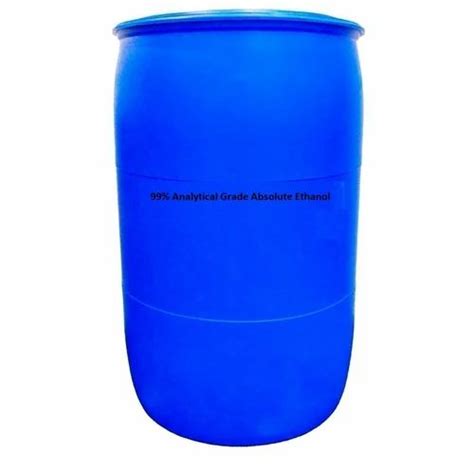 99 Analytical Grade Absolute Ethanol At ₹ 90litre Ethyl Alcohol In