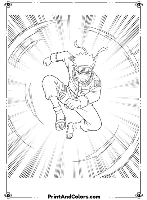 70 Naruto Coloring Pages Free Anime Printable Pdfs