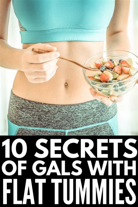 How To Get A Flat Stomach Tips And Exercises That Work Artofit