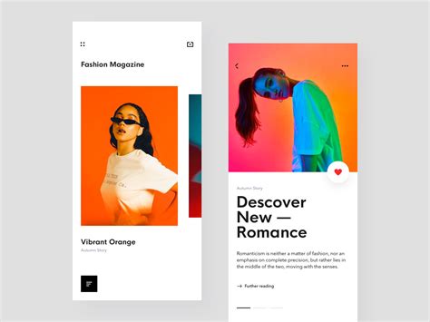 Magazine Ui Mobile Web App Ui Design Mobile Ui Design App Design
