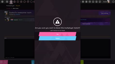 Clicking On Breadcrumb Exits The Multiplayer Room Without Confirmation · Issue 13609 · Ppyosu