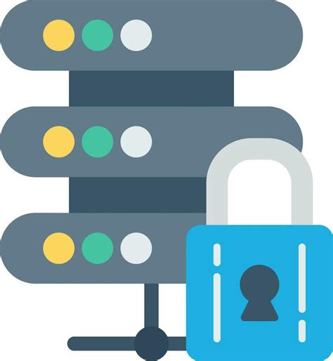 Data Protection Flat Icon 36894717 Vector Art At Vecteezy