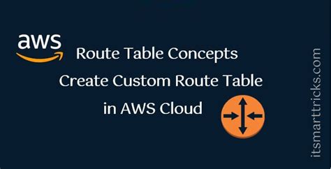 Route Table Concepts Create Custom Route Table In AWS Cloud
